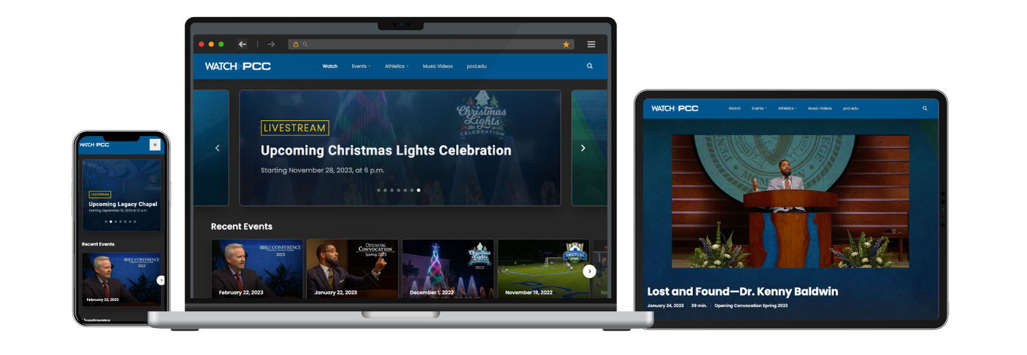 Legacy Chapels | Pensacola Christian College 50 Years